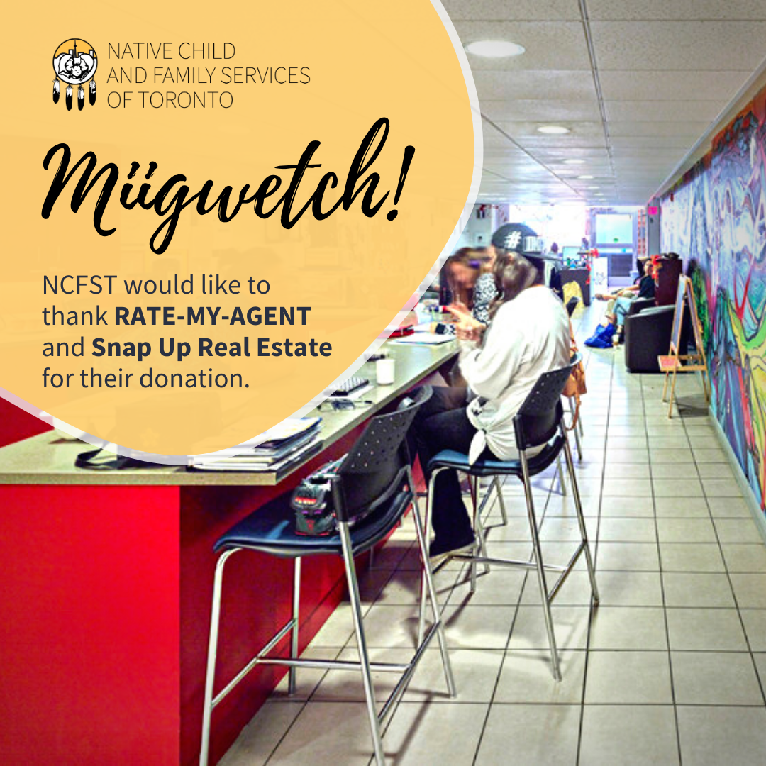 Miigwetch RATE-MY-AGENT & Snap Up Real Estate for your donation ...